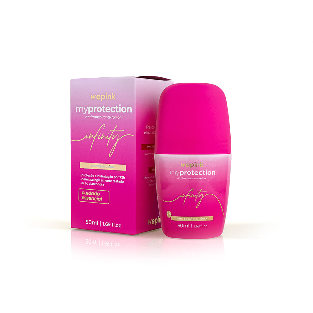 Desodorante Antitranspirante Roll-on Infinity 50ml Wepink - Wepink