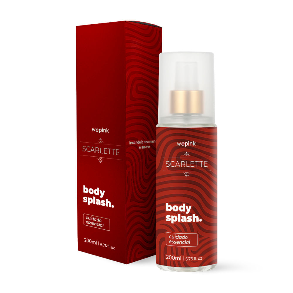 Body Splash Scarlette 200ml - Wepink - Wepink